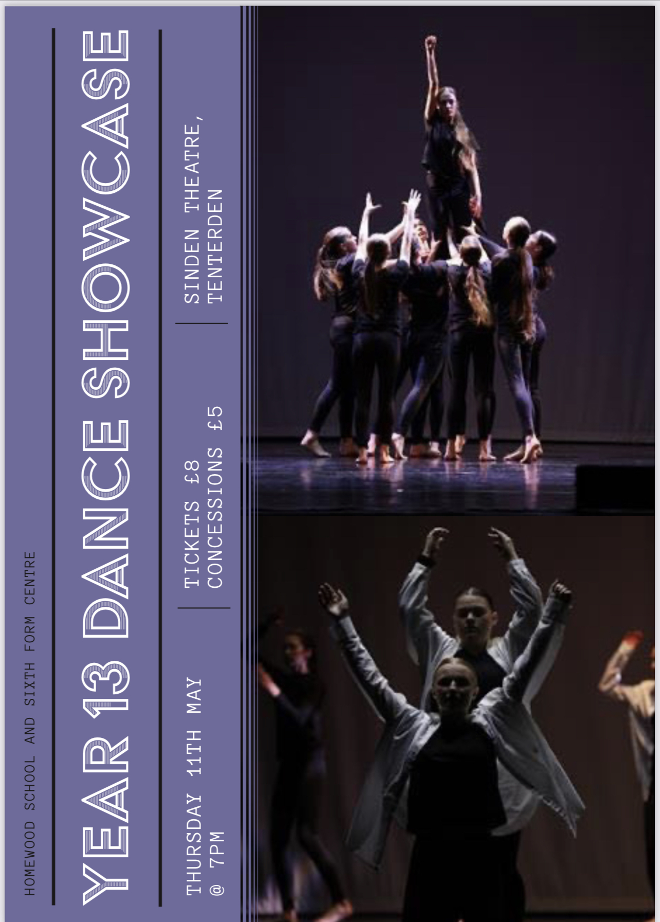 Homewood Dance: Year 13 Sharing | Sinden Theatre